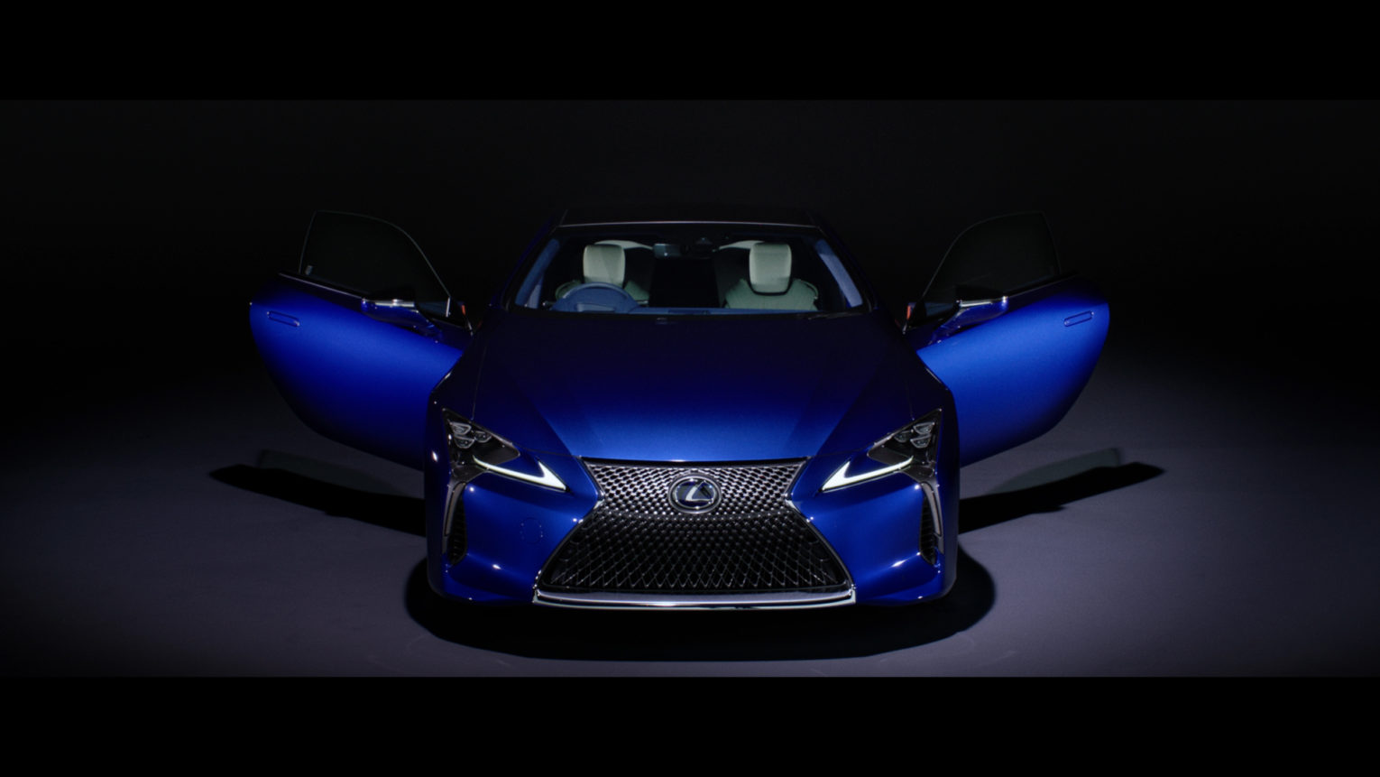 Lexus LC Structural Blue | GLASSLOFT WEB